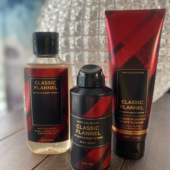 Bath & Body Works | Grooming | Bath Body Works Classic Flannel Mens Lot ...